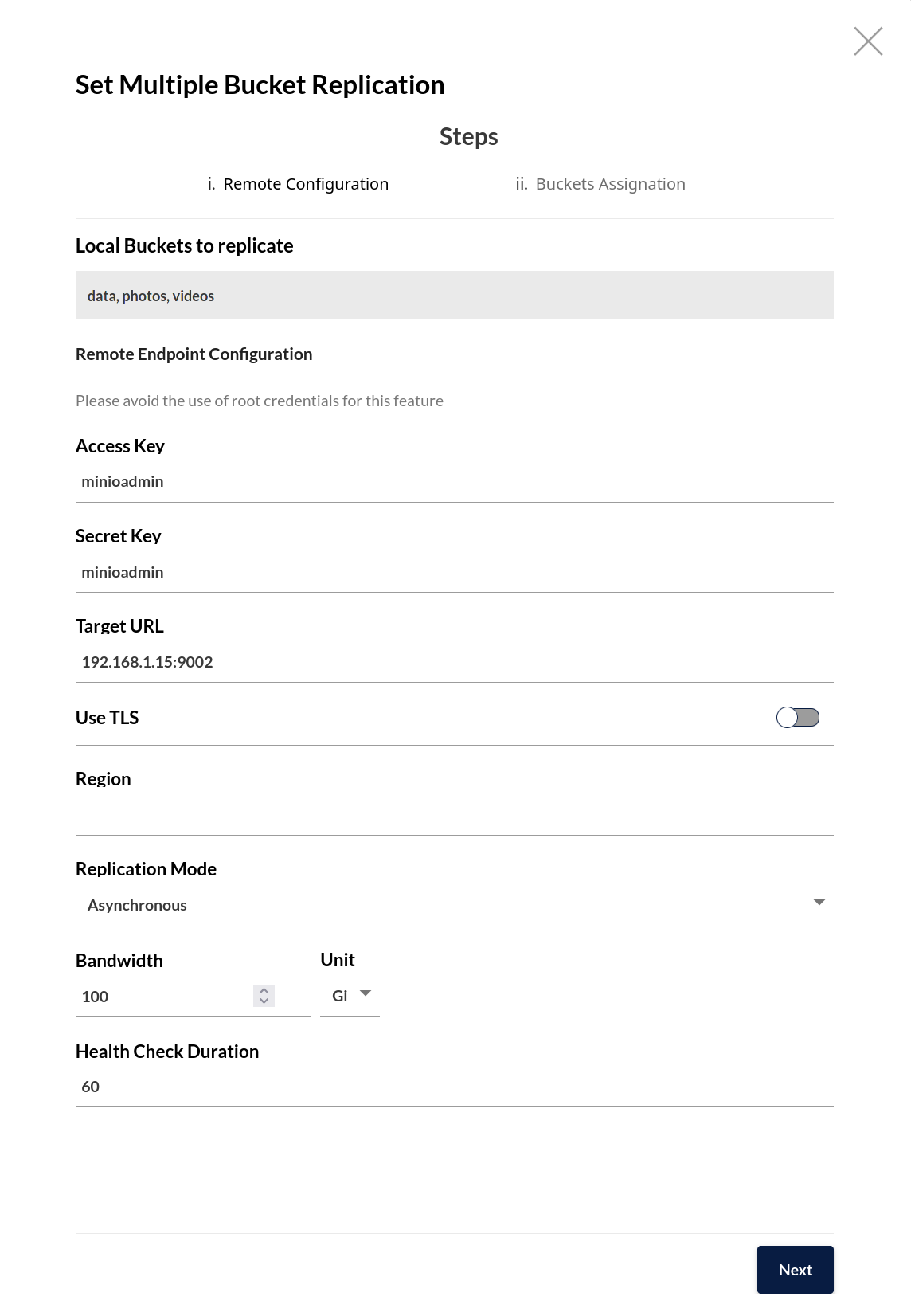 Multi-Site, Active Active Replication