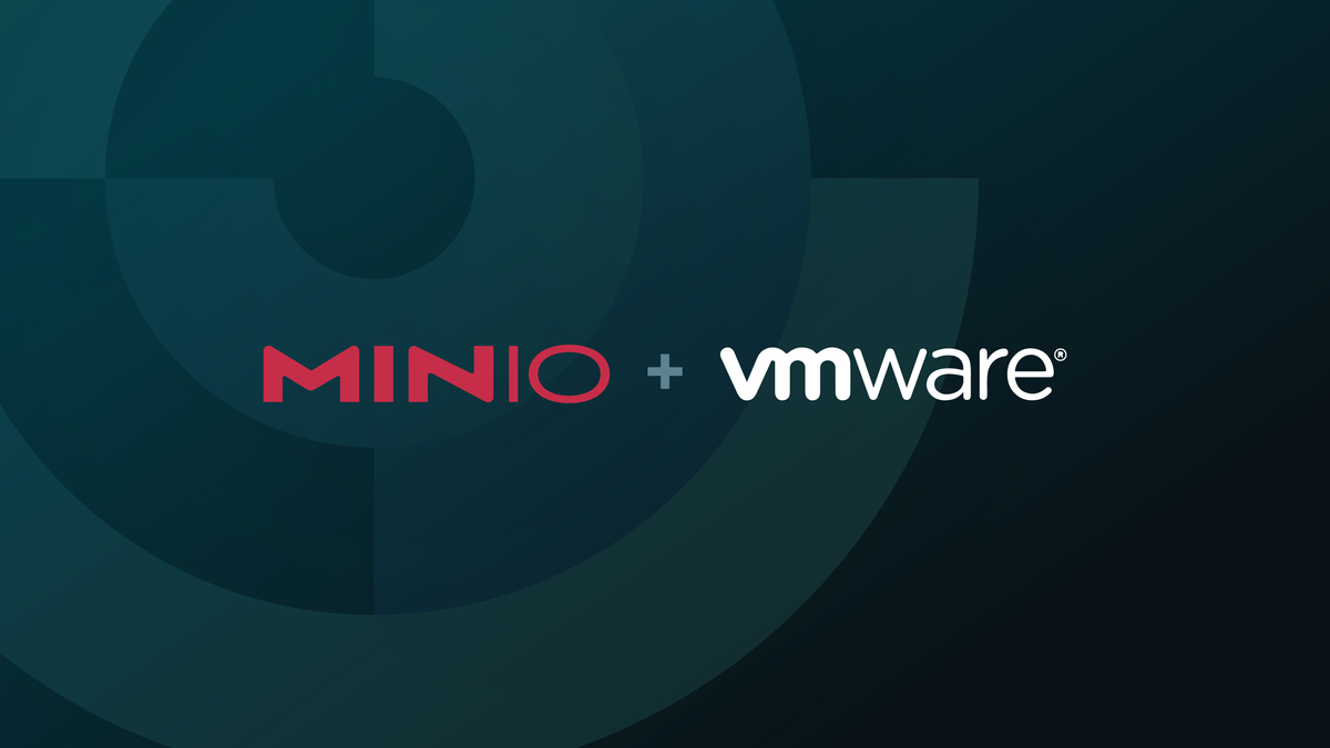 MinIO on VMware now GA for Data Persistence platform