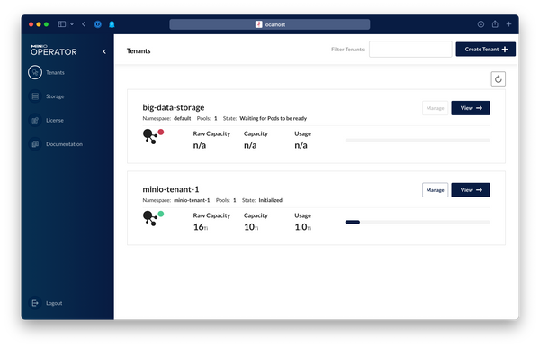 Introducing the MinIO Operator and Operator Console