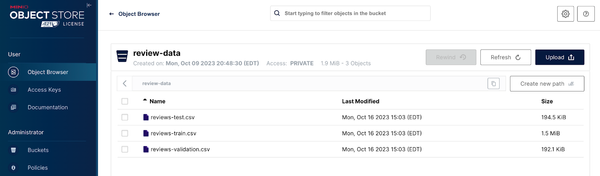 Integrating MinIO with Hugging Face Datasets