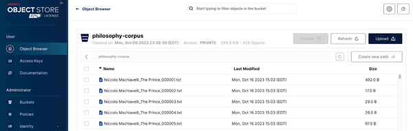 Integrating MinIO with Hugging Face Datasets