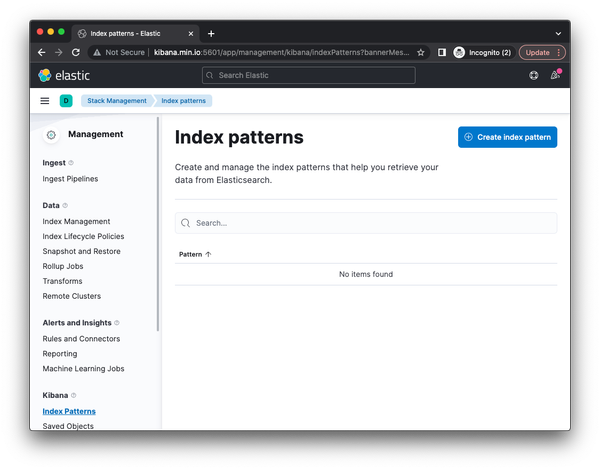 Visualize usage patterns in MinIO using Elasticsearch and Beats