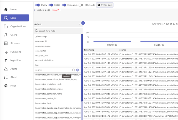 Using OpenObserve with MinIO